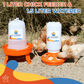 1L Chick Feeder, 1.5L Chick Waterer - Chick Starter Kit - Duckling ...